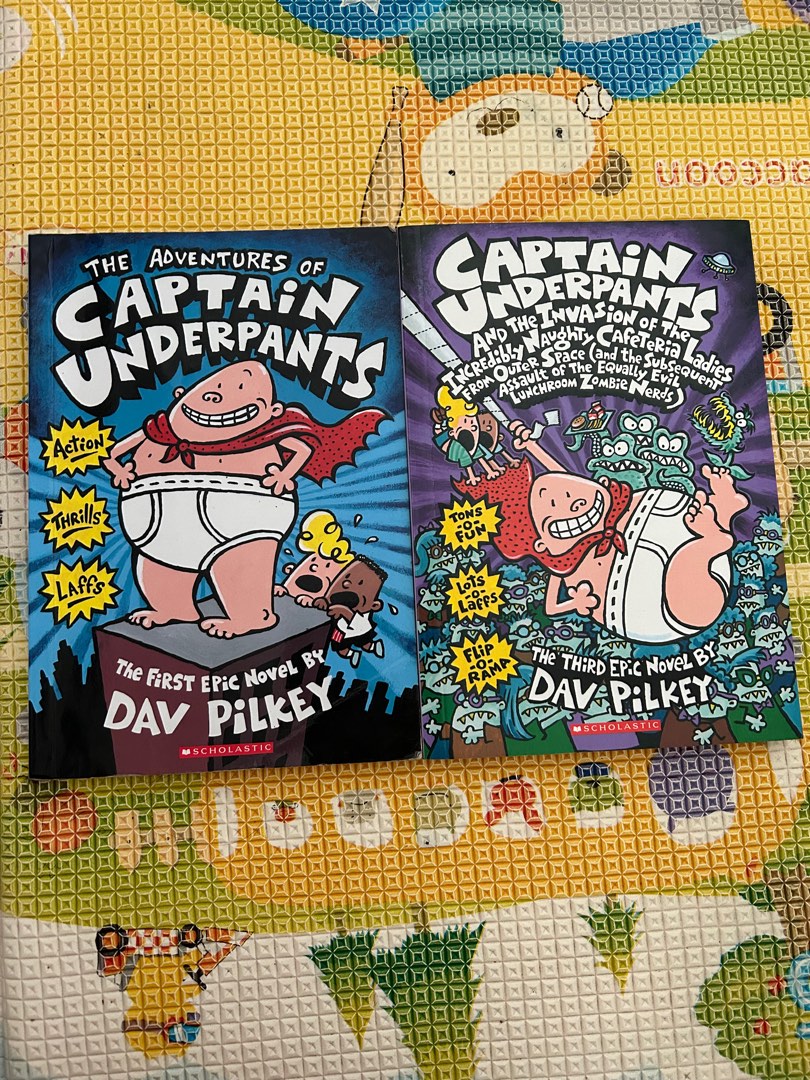 Captain Underpants, Hobbies & Toys, Books & Magazines, Children's Books ...