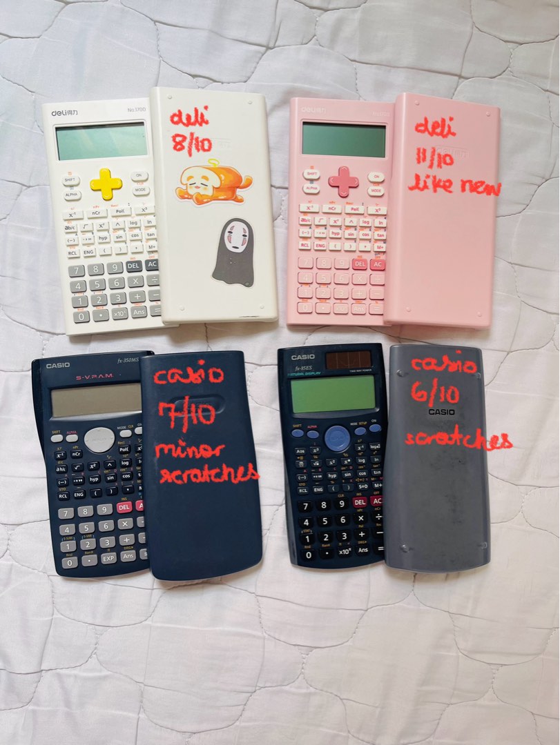 Casio and Deli Scientific Calculators, Computers & Tech, Office ...