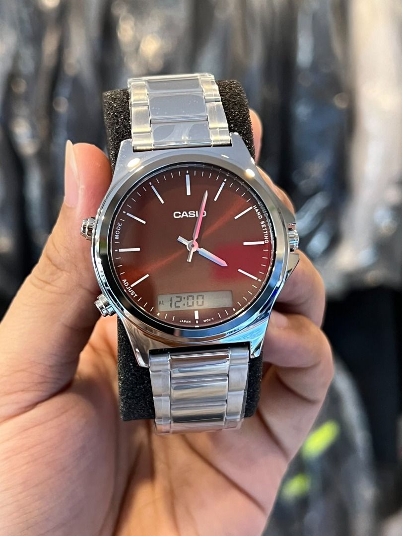 Casio Original Watch | MTP-VC01D-5E | Analog Casio Watch, Men's Fashion, Watches & Accessories ...