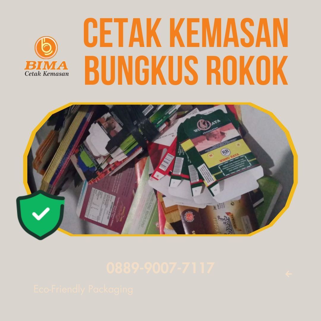 Cetak Kemasan Bungkus Rokok Custom Murah Kudus, Call / WA : 0889-9007 ...