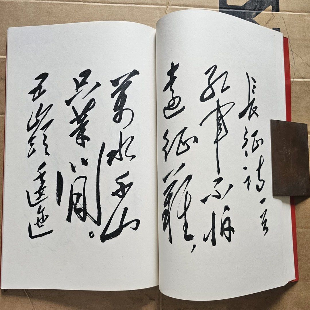 Chairman Mao's Poetry 15 Manuscripts Chinese/Mao Zedong/Calligraphy ...