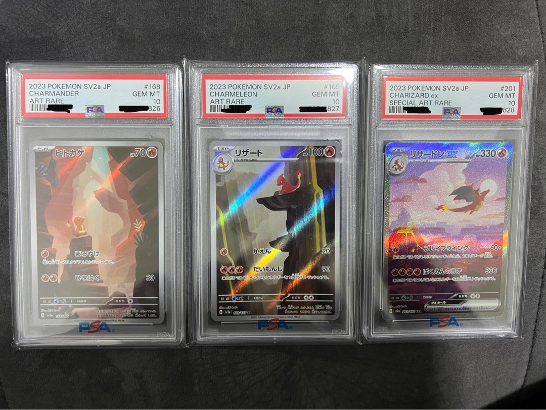 Charizard 151 Sar Psa 10 sequential set PTCG, Hobbies & Toys, Collectibles & Memorabilia ...