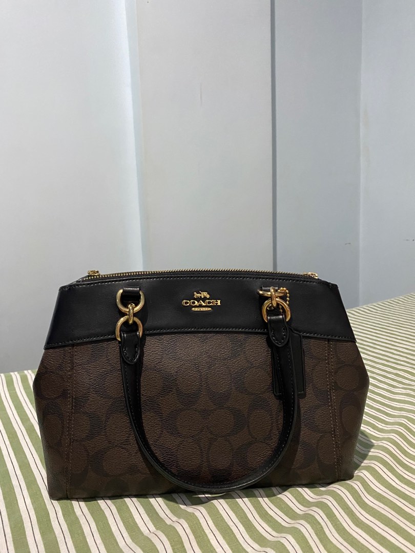 Coach Mini Brooke Carry All, Luxury, Bags & Wallets on Carousell