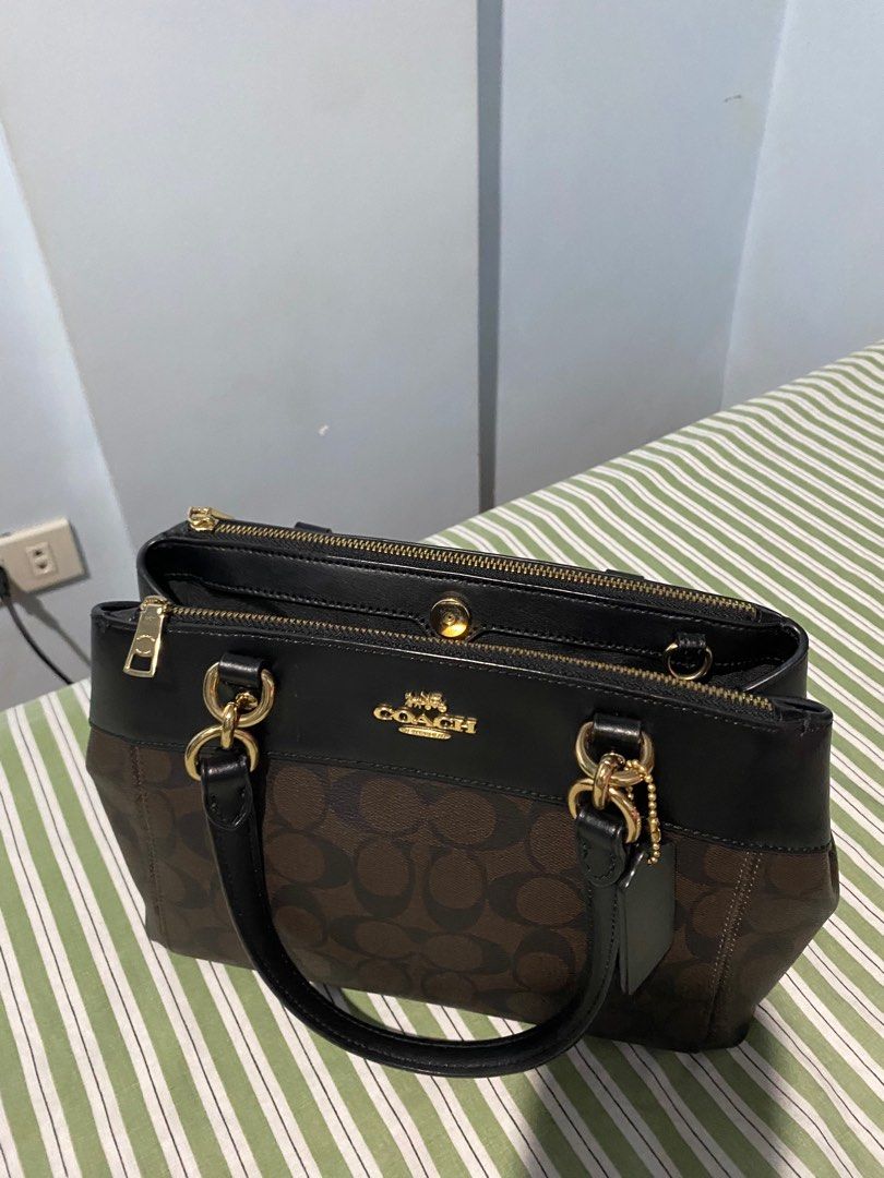 Coach Mini Brooke Carry All, Luxury, Bags & Wallets on Carousell