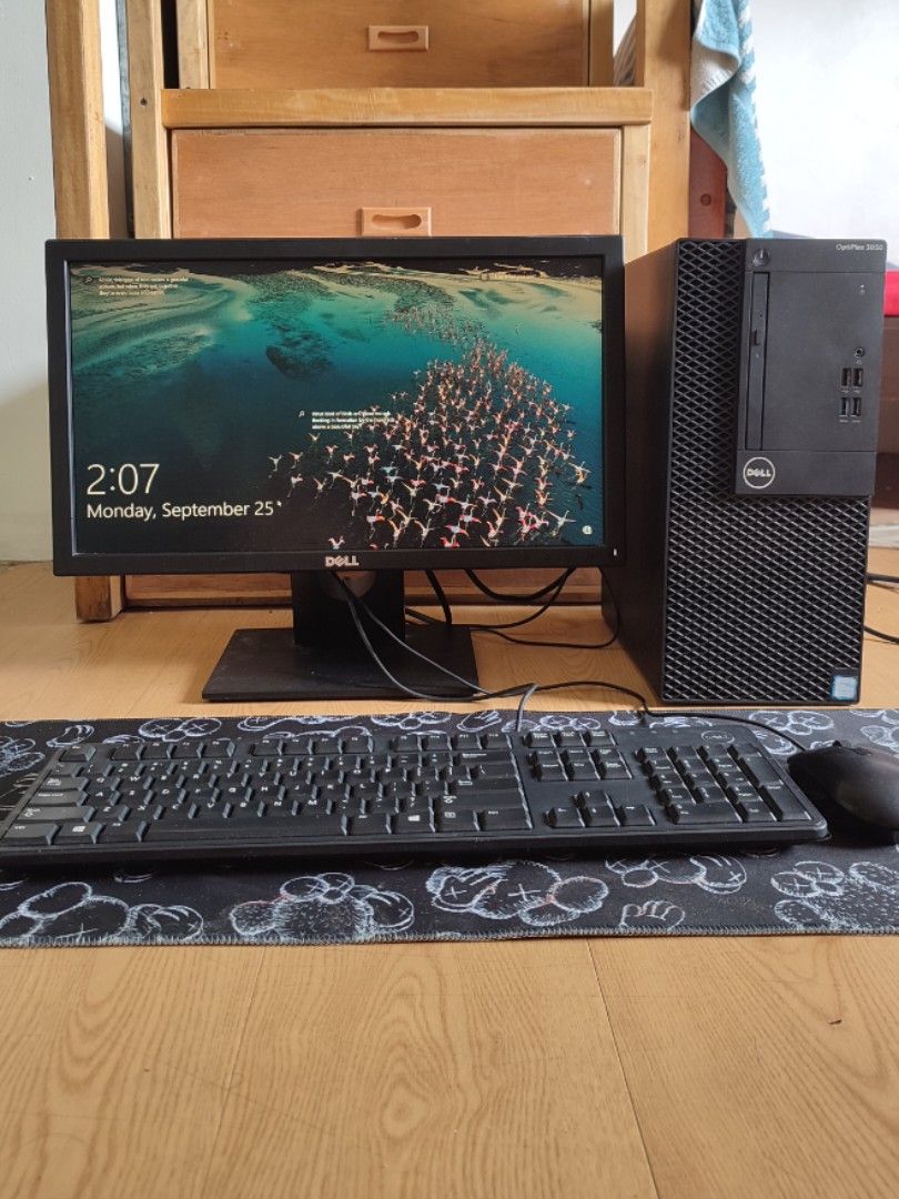 COMPUTER SET (DELL OPTIPLEX 3050), Computers & Tech, Desktops on Carousell