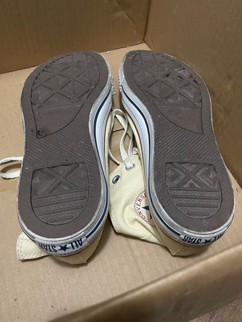 CONVERSE canvas and CROCS dura lite, Women's Fashion, Footwear ...
