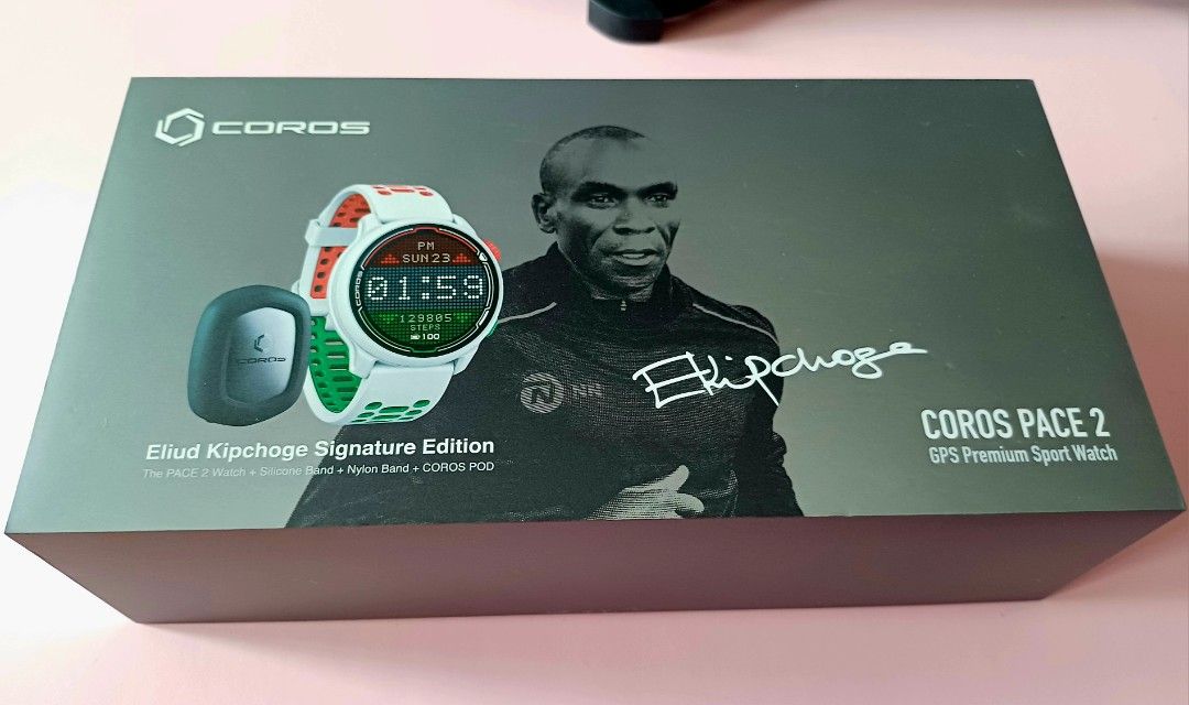 Coros Pace 2 Eliud Kipchoge Edition, Mobile Phones & Gadgets, Wearables & Smart Watches on Carousell
