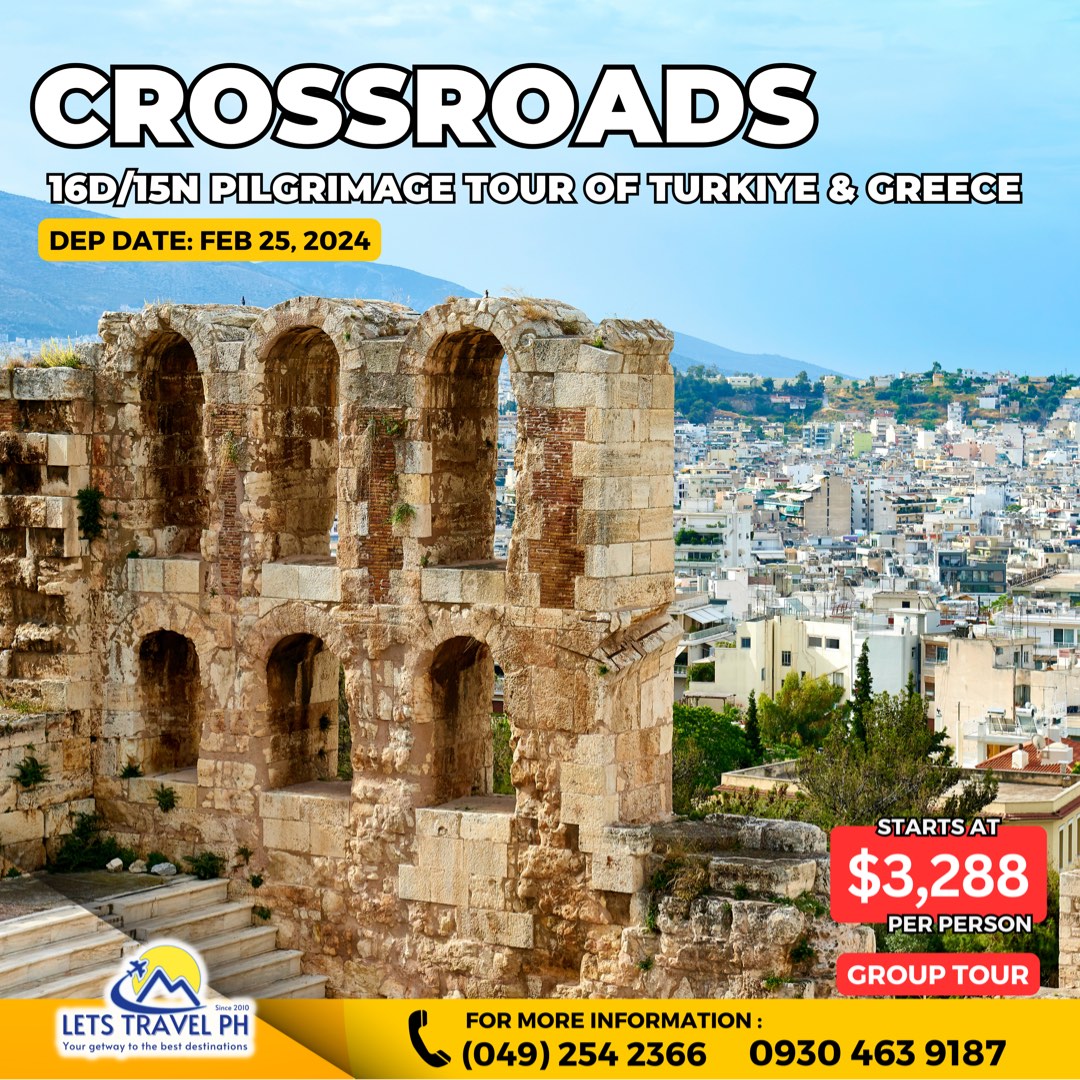 Crossroads Pilgrimage Tour of Turkiye & Greece, Tickets & Vouchers, Flights & Overseas ...