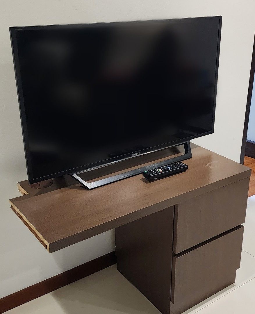 CUSTOM MADE TV CONSOLE CABINET, Furniture & Home Living, Furniture, TV ...