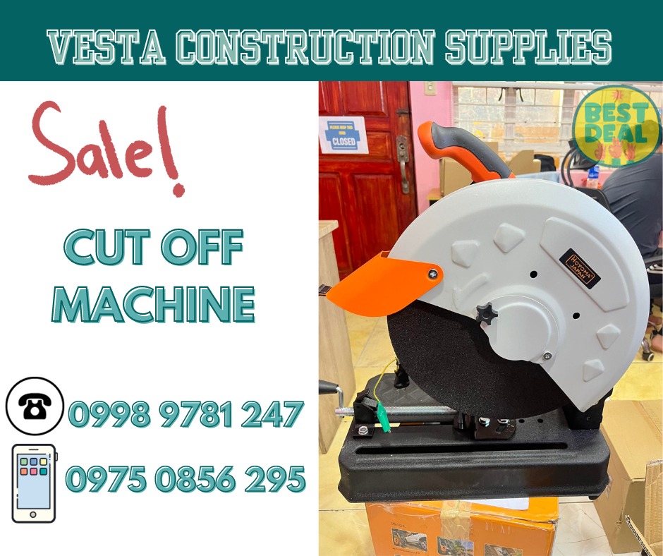 CUT OFF MACHINE, Commercial & Industrial, Construction & Building Materials on Carousell