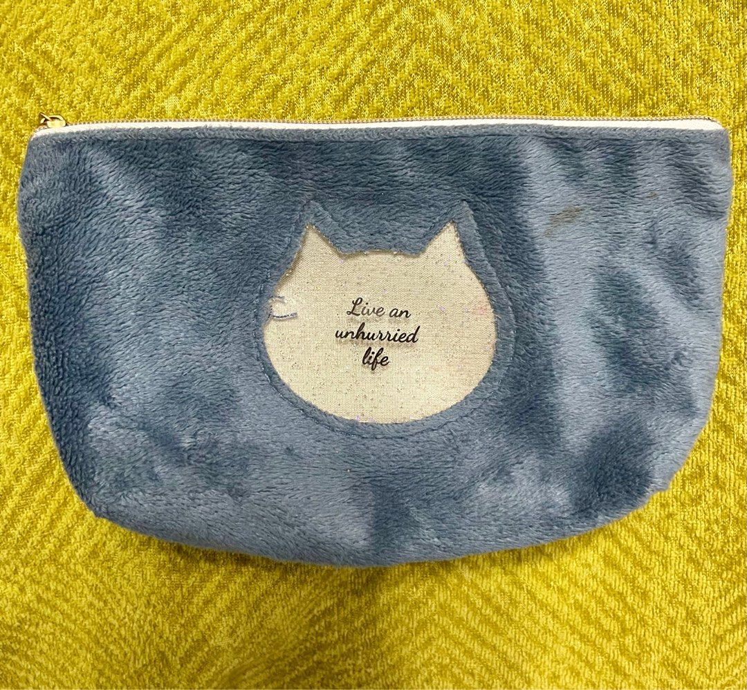 Cute cat pouch, Women's Fashion, Bags & Wallets, Purses & Pouches on ...