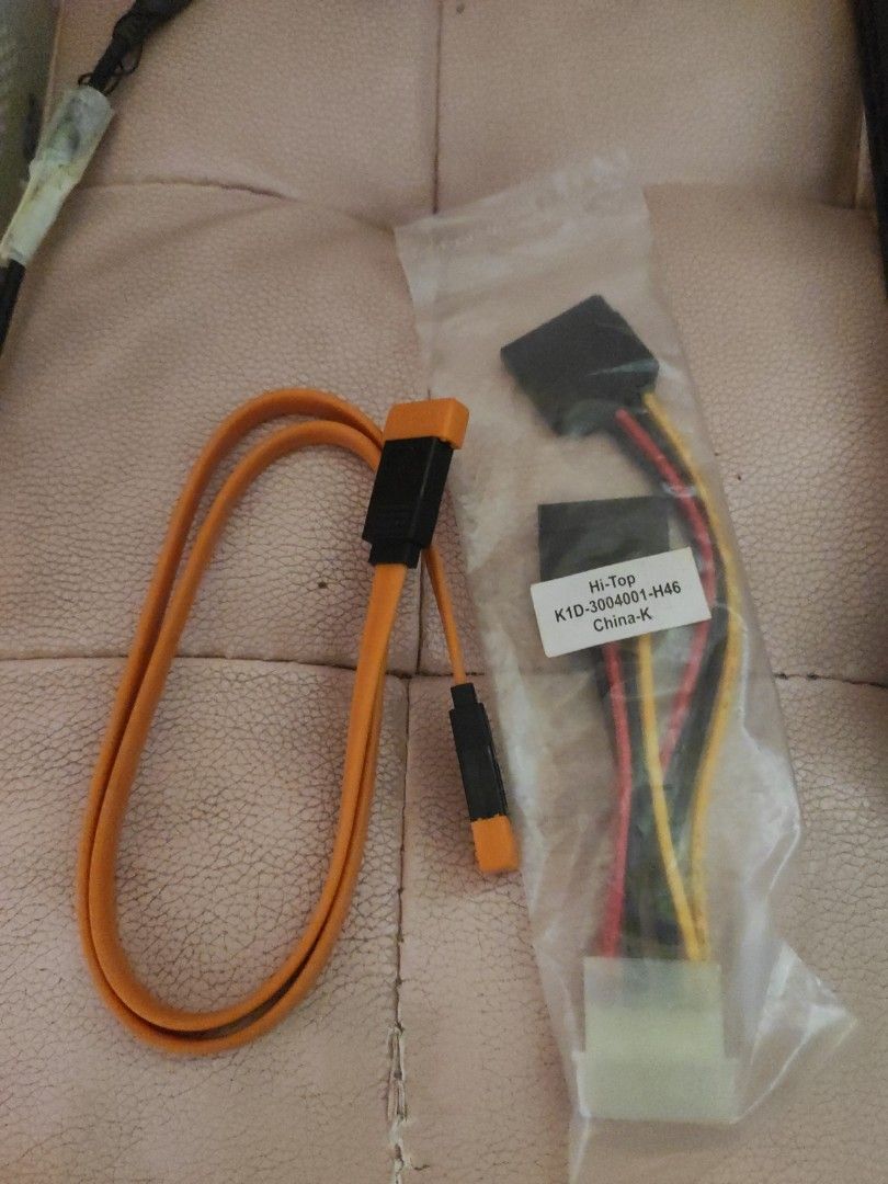 Desktop sata cable, Computers & Tech, Parts & Accessories, Cables ...