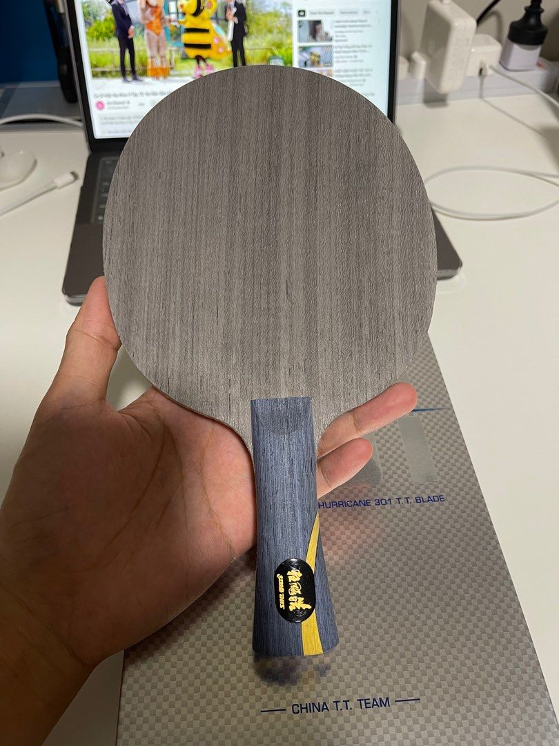 DHS N301 national Wang Hao table tennis racket, Sports Equipment ...