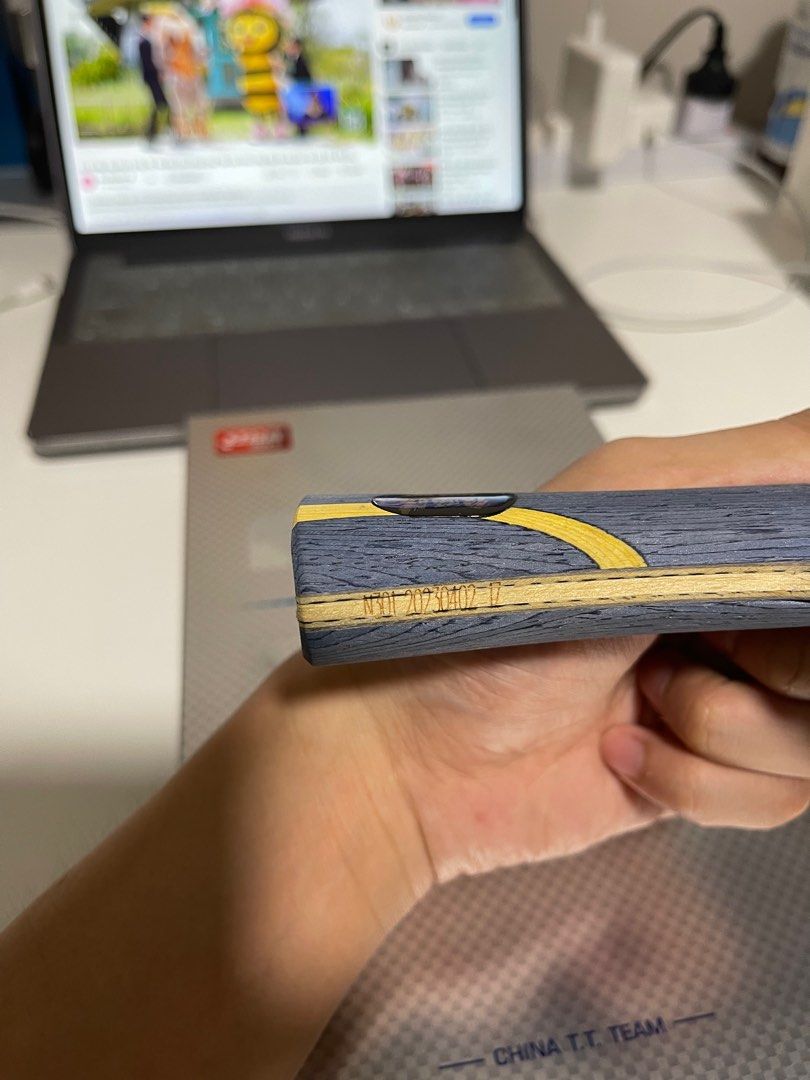 DHS N301 national Wang Hao table tennis racket, Sports Equipment ...