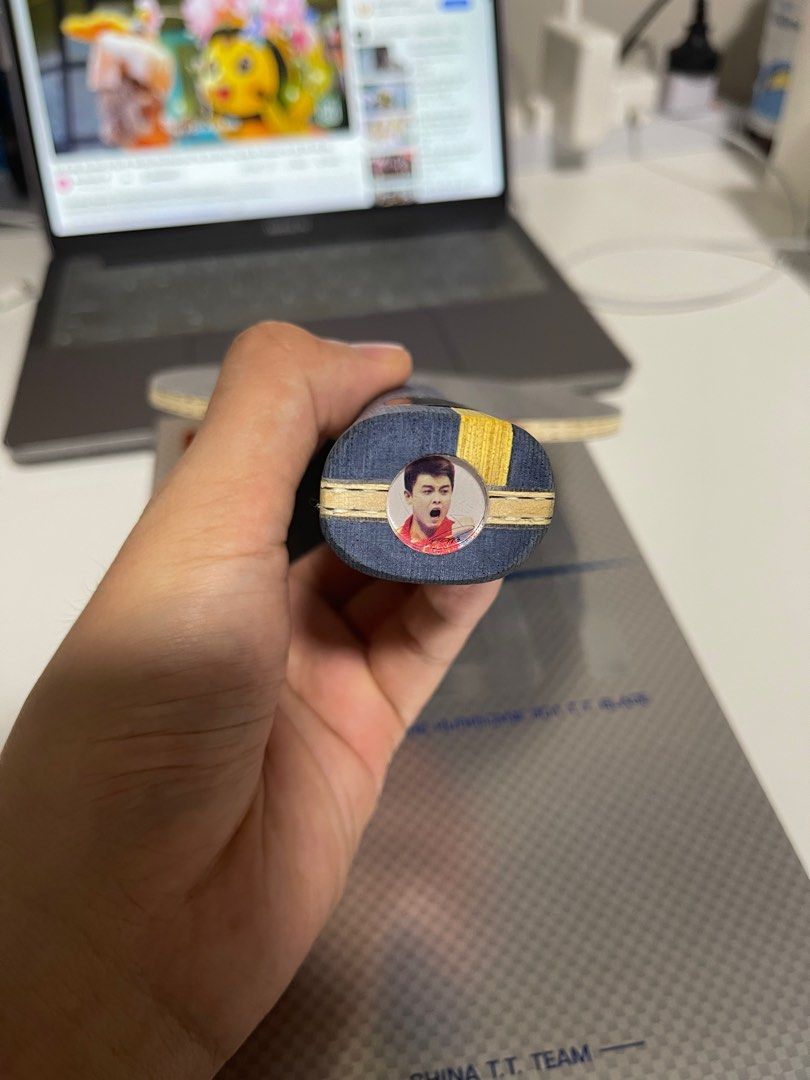 DHS N301 national Wang Hao table tennis racket, Sports Equipment ...