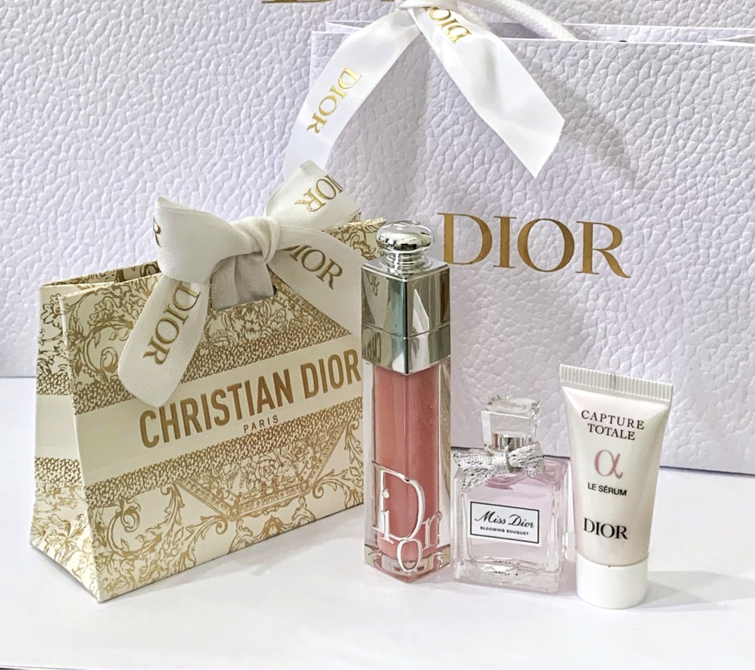 Dior Full Size Lip Maximizer Plumping Gloss, Miniature Perfume and ...