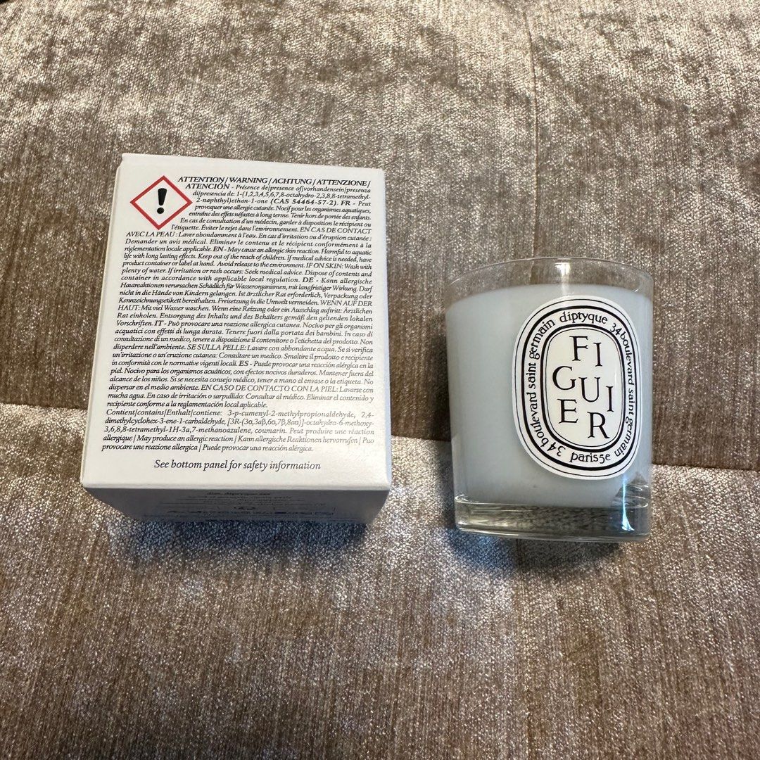Diptyque FIGUIER (FIG TREE) Small Candle (70g), Beauty & Personal Care ...