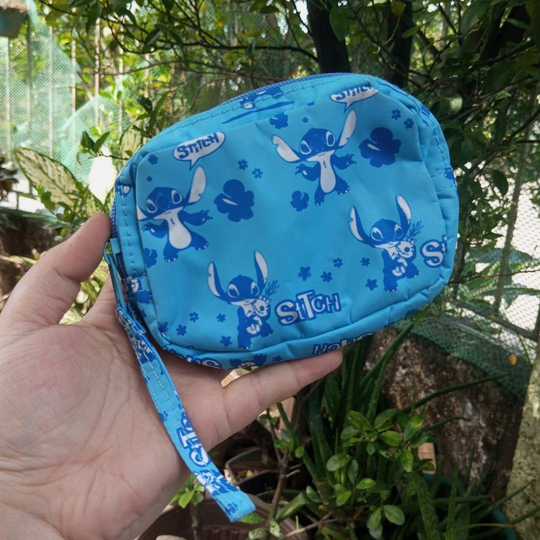 DISNEY Lilo and Stitch Cute Pouch, Women's Fashion, Bags & Wallets ...