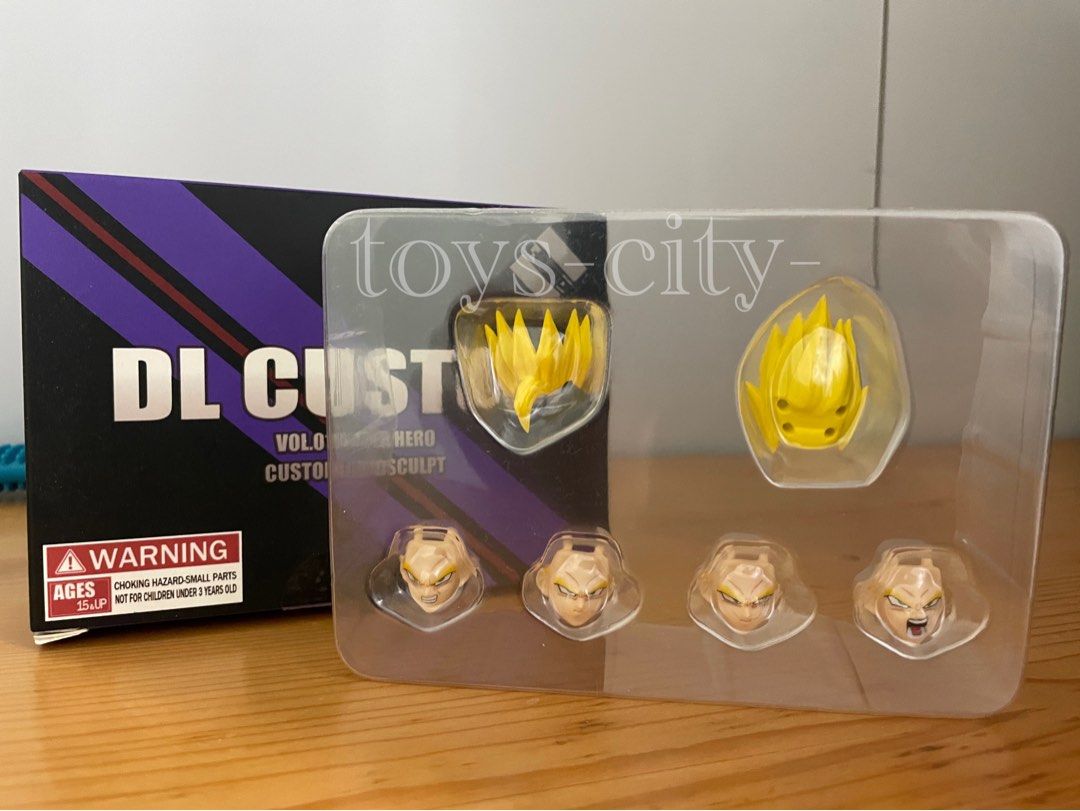 DLC 龍珠 DL Custom 超2悟飯 super hero 野獸悟飯 頭雕 son gohan 超級撒亞人 超級賽亞人 1/12 shf, 興趣及遊戲, 玩具 & 遊戲類 - Carousell