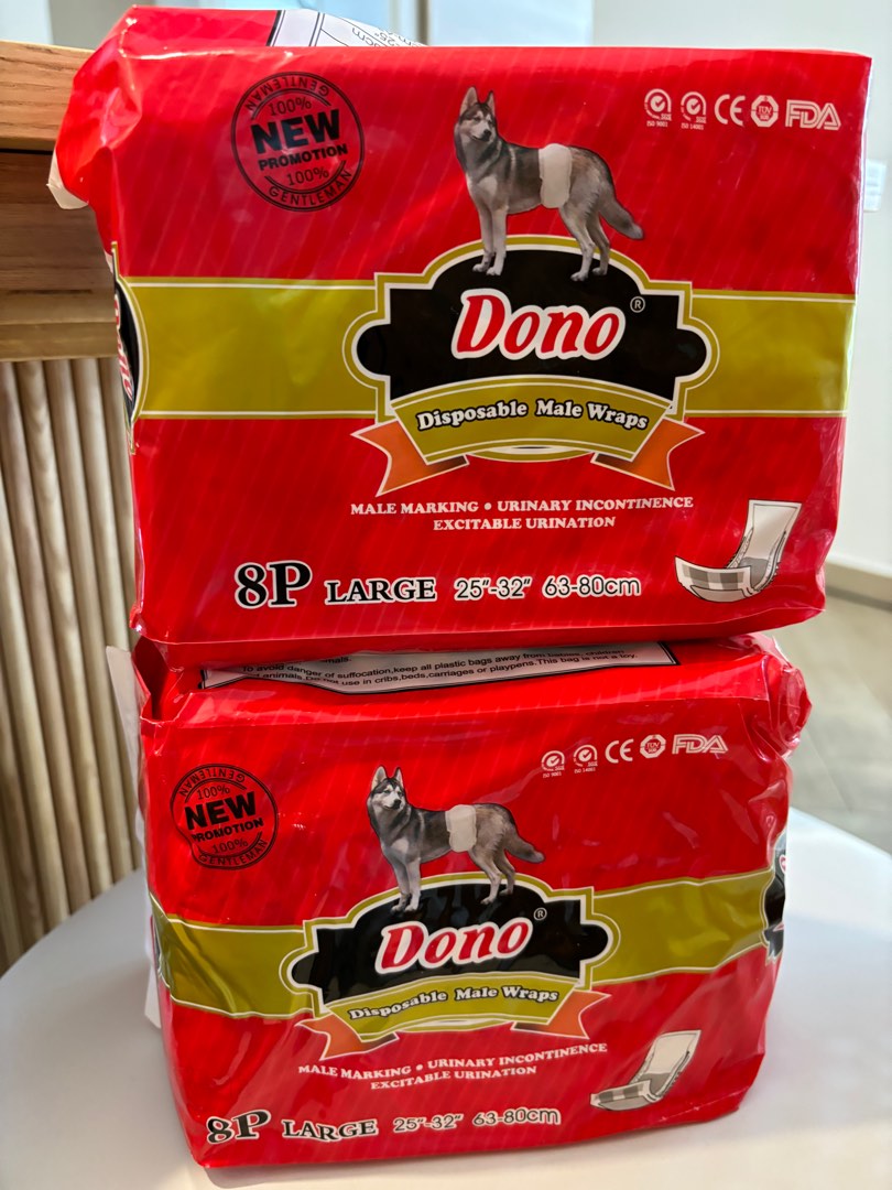 Dono diapers L, Pet Supplies, Homes & Other Pet Accessories on Carousell