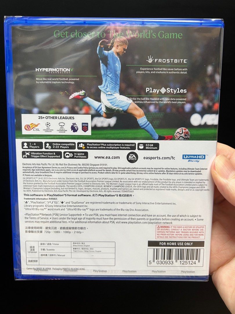 EA Sports FIFA FC 24 | Ps4 | Ps5, Video Gaming, Video Games ...