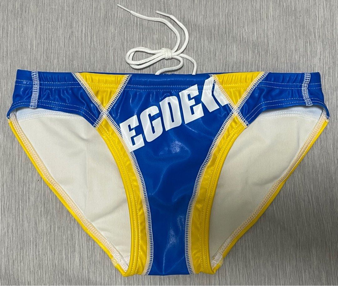 EGDE LWX Super Low Rise Bikini Swim Trunk, Blue, Men's Fashion, Bottoms ...