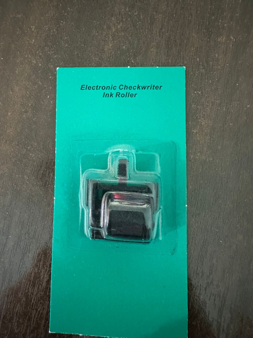 Electronic Cheque Writer Ink Roller, Everything Else on Carousell