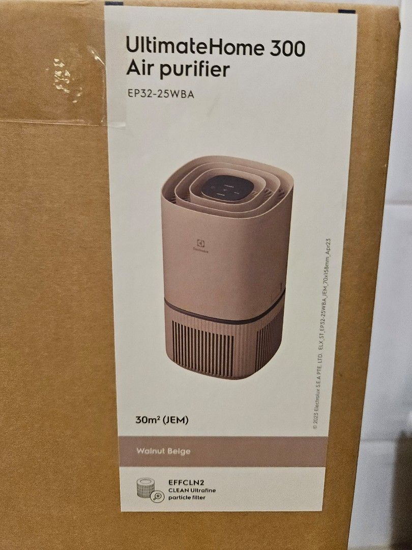 Electrolux Ultimatehome 300 Air Purifier, TV & Home Appliances, Air ...