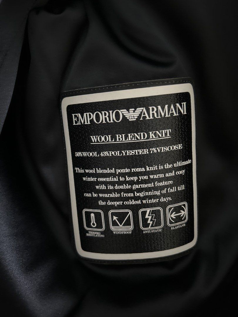 Emporio Armani Coat, Men's Fashion, Coats, Jackets and Outerwear on ...