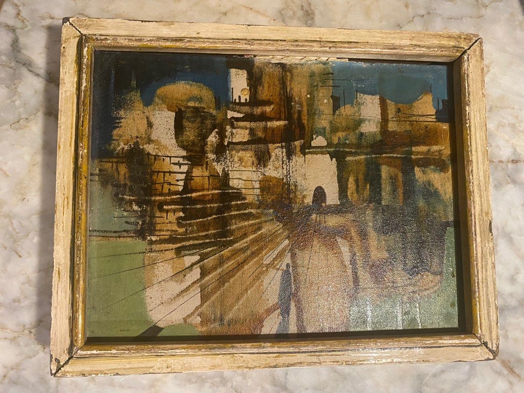 ENRICO ZABLAN PAINTING, Furniture & Home Living, Home Decor, Wall Decor ...