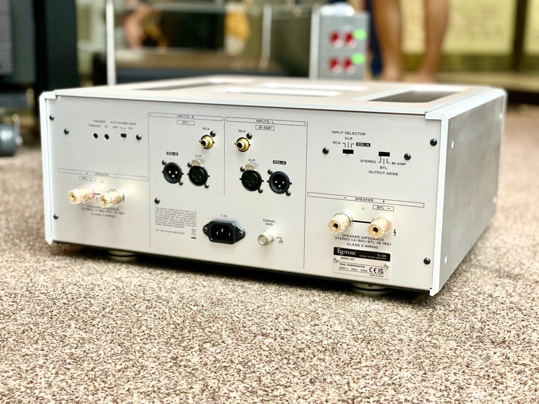 Esoteric S-05 ClassA amp, Audio, Soundbars, Speakers & Amplifiers on ...