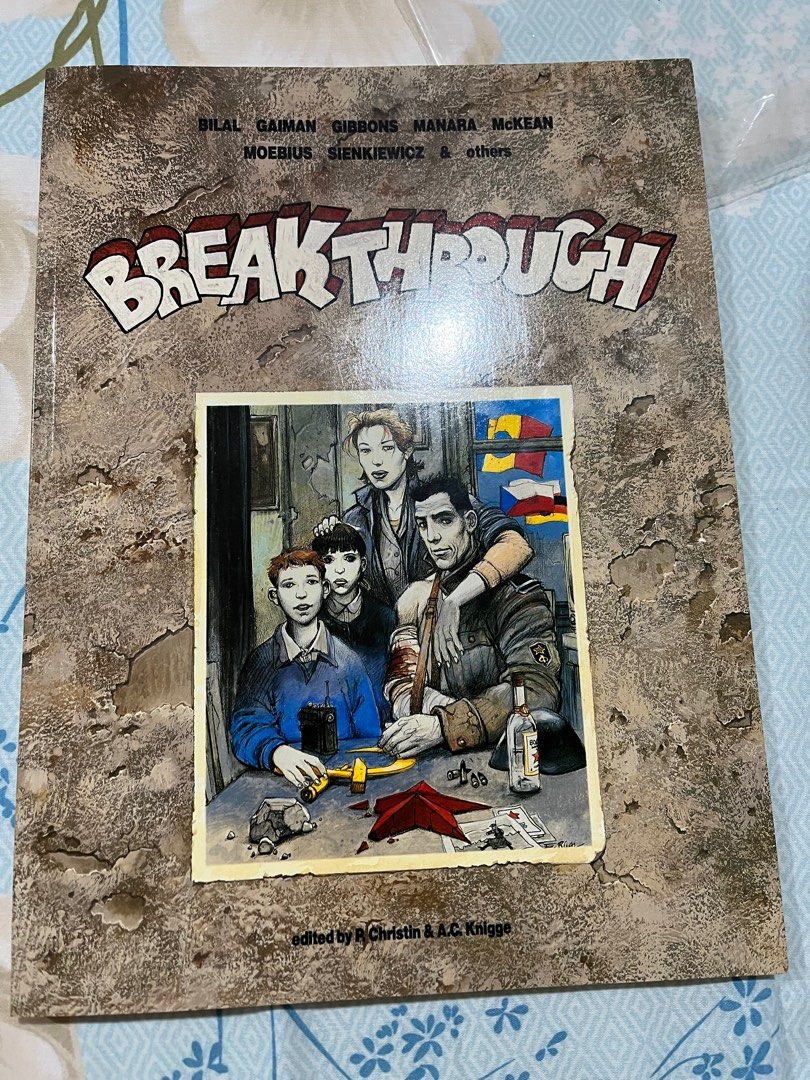 Euro comix BREAKTHROUGH Moebius Bilal Manara Tardi Neil Gaiman ...