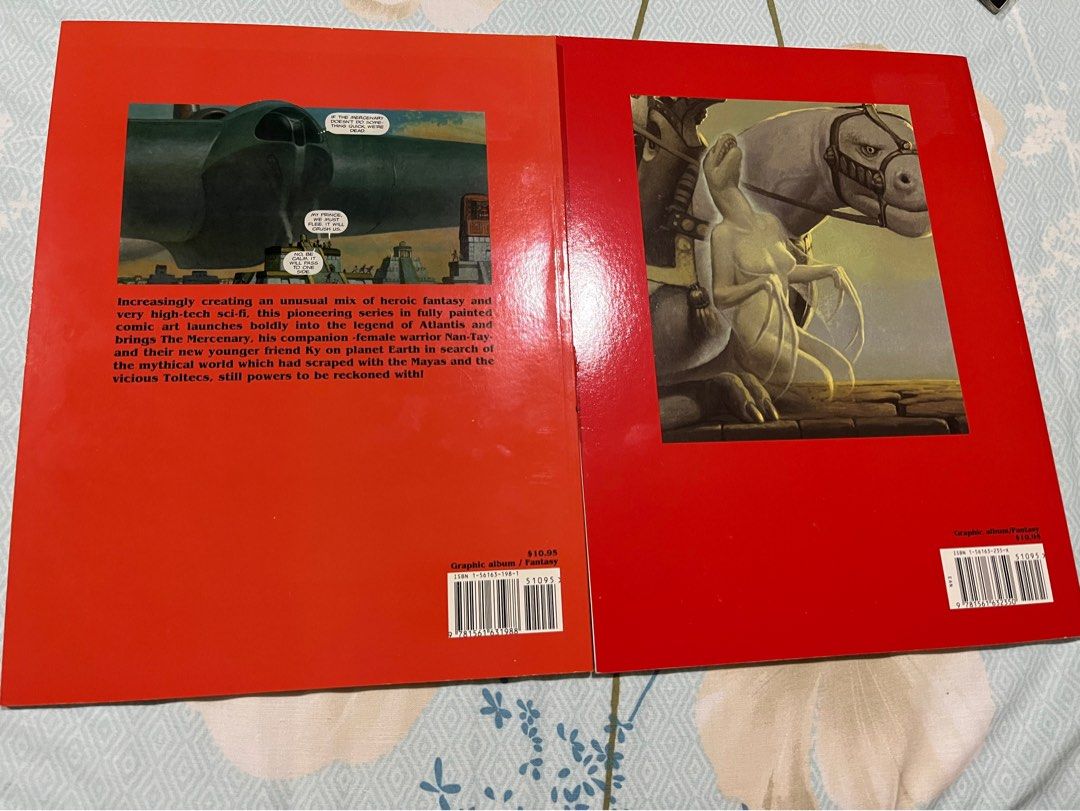 Euro comix The Mercenary V. Segrelles moebius arzach, Hobbies & Toys ...