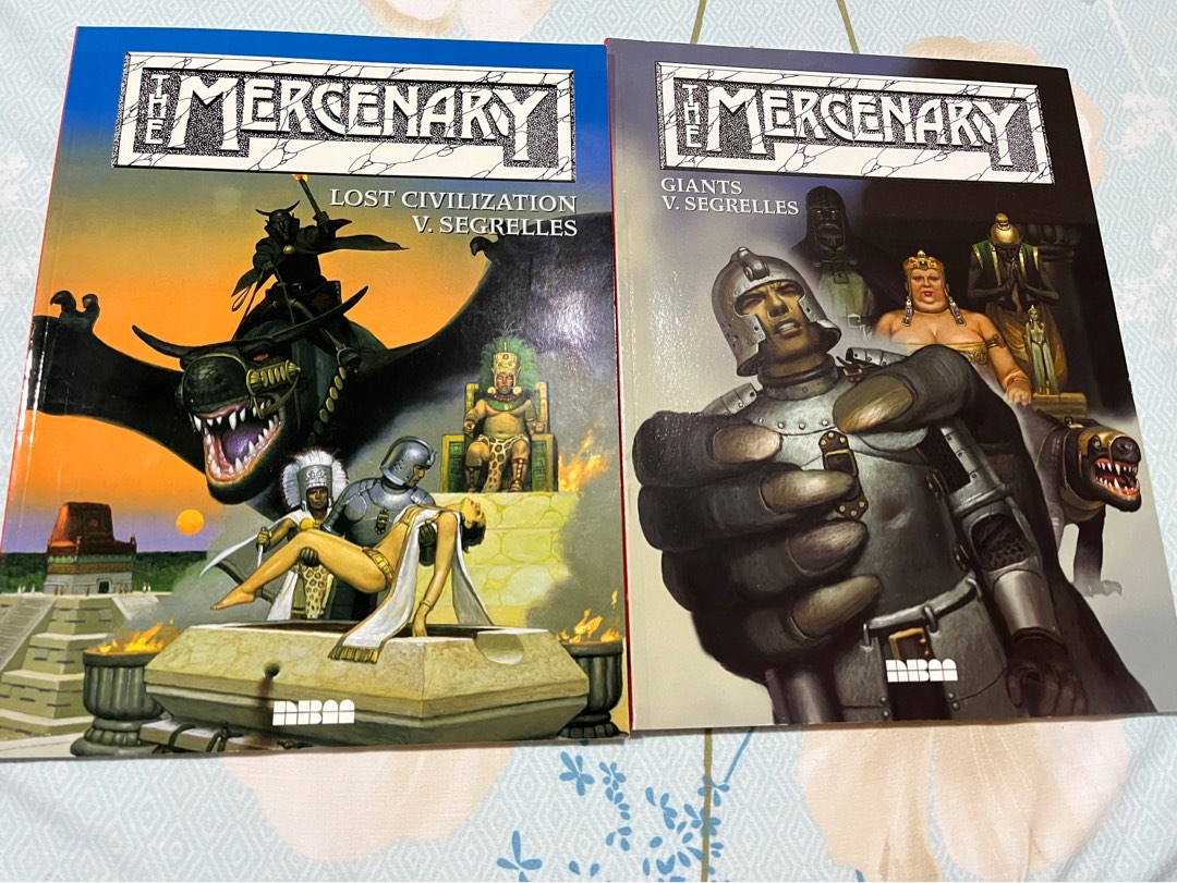 Euro comix The Mercenary V. Segrelles moebius arzach, Hobbies & Toys ...