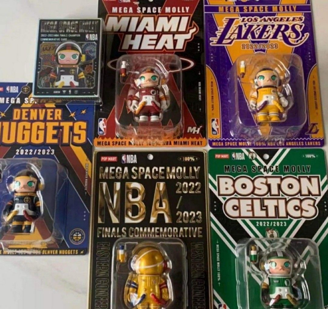 [EXCLUSIVE! POPMART] POPMART MEGA SPACE MOLLY NBA PLAYOFFS 2022/2023 ...