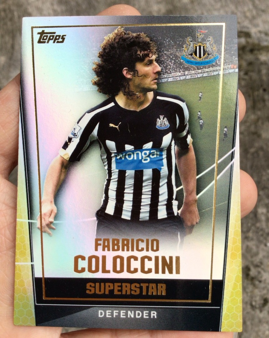 FABRICIO COLOCCINI 2006 TOPPS SUPERSTAR BARCLAYS TCG, Toys ...
