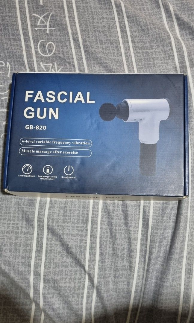 Fascial Massage Gun Health And Nutrition Massage Devices On Carousell