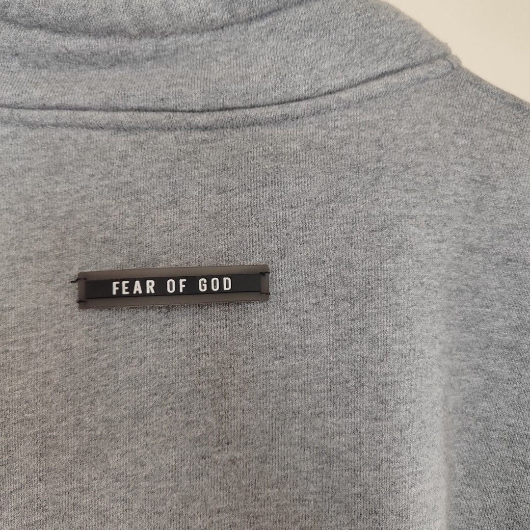 Fear of God Mock Neck FG Pullover Jacket, Men's Fashion, Coats, Jackets ...