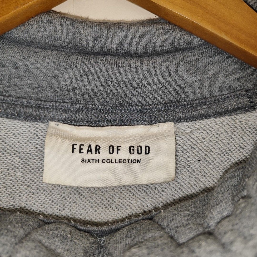 Fear of God Mock Neck FG Pullover Jacket, Men's Fashion, Coats, Jackets ...