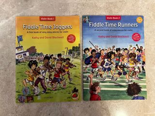 Fiddle Time Runners Violin Book 1 and 2, Hobbies & Toys, Music & Media ...