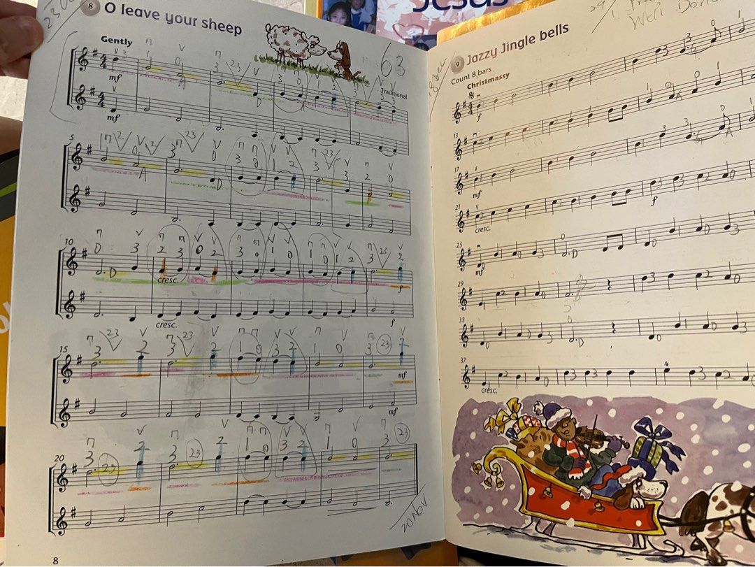 Fiddle Time Runners Violin Book 1 and 2, Hobbies & Toys, Music & Media ...