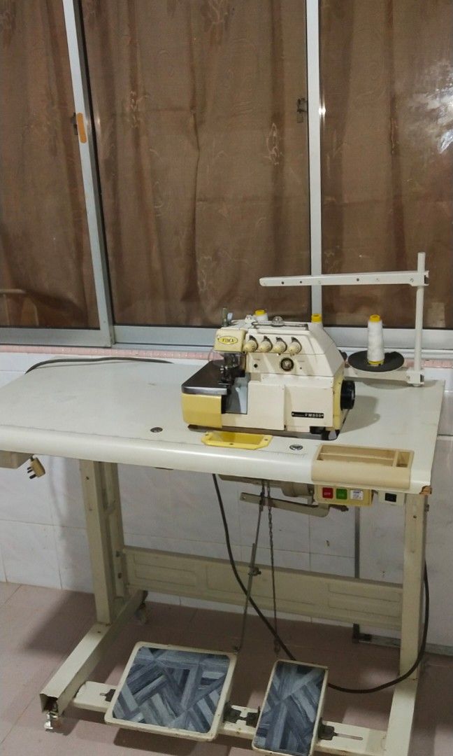 Fima Industrial Overlock/Edging/Sewing Machine.... Mesin Jahit Tepi ...