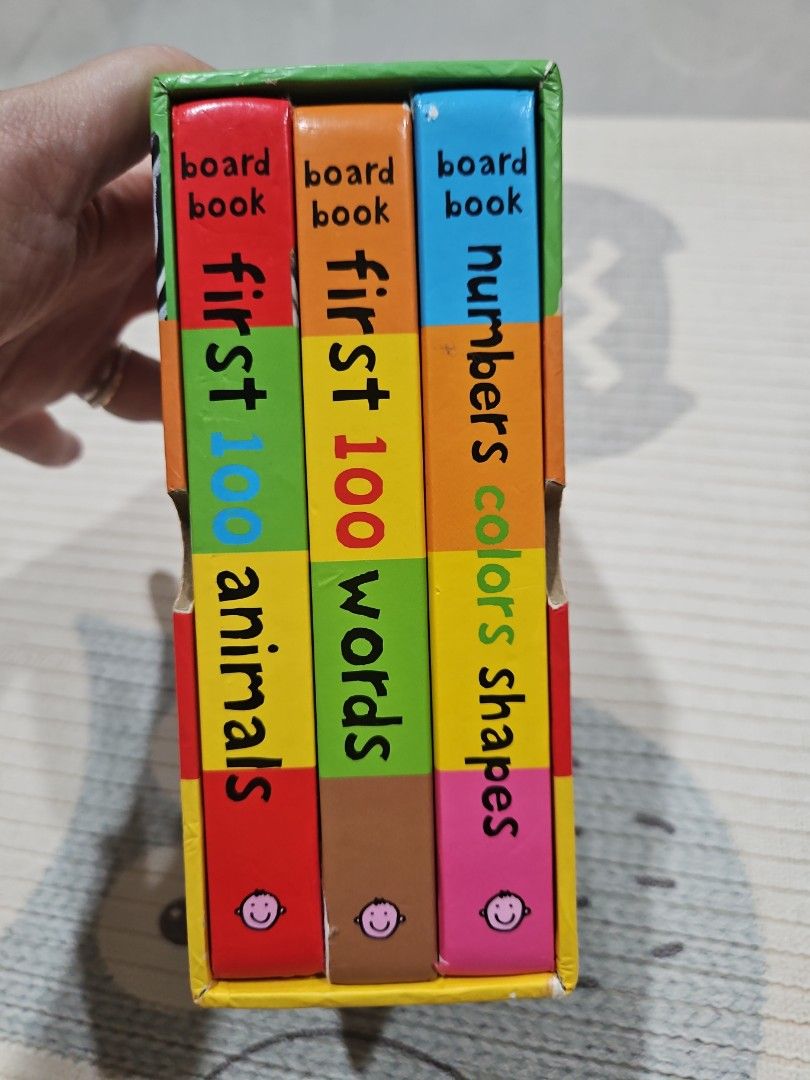 First 100 words board books set, Hobbies & Toys, Books & Magazines ...