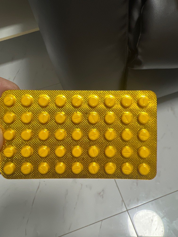 Folic Acid Tablet Pfizer Folvite 5mg, Health & Nutrition, Health ...