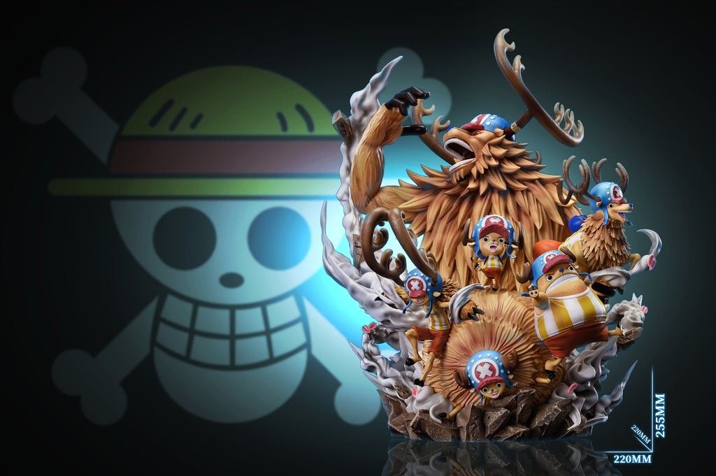 (Free Delivery) G5 Studio One Piece WCF Strawhat Pirates Chopper Resin ...