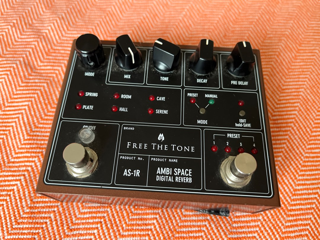 Free The Tone Ambi Space AS-1R Reverb Pedal (free delivery), Hobbies ...
