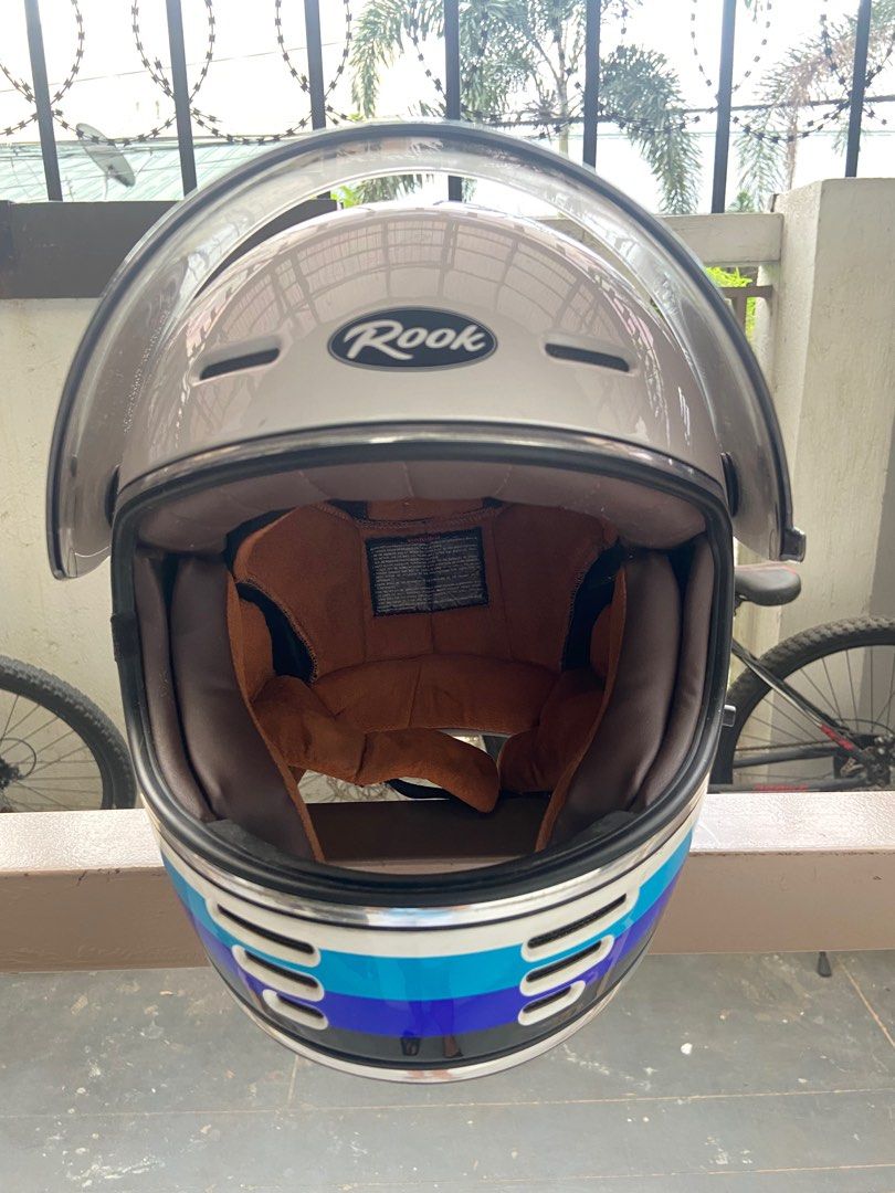 Full Face Helmet - Rook V152, Motorbikes, Motorbike Parts & Accessories ...