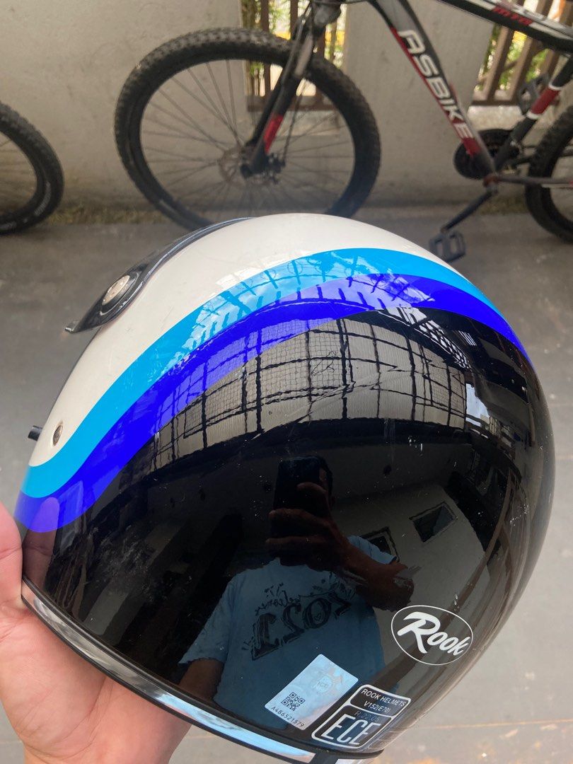 Full Face Helmet - Rook V152, Motorbikes, Motorbike Parts & Accessories ...