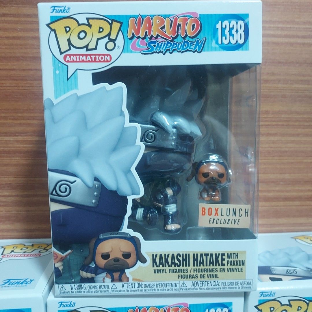 Funko Kakashi Hatake with Pakkun, Hobbies & Toys, Toys & Games on Carousell