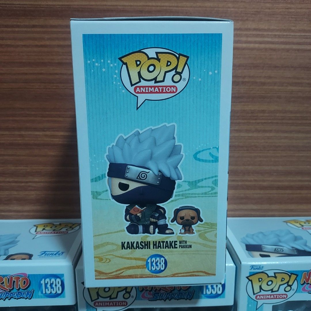 Funko Kakashi Hatake with Pakkun, Hobbies & Toys, Toys & Games on Carousell
